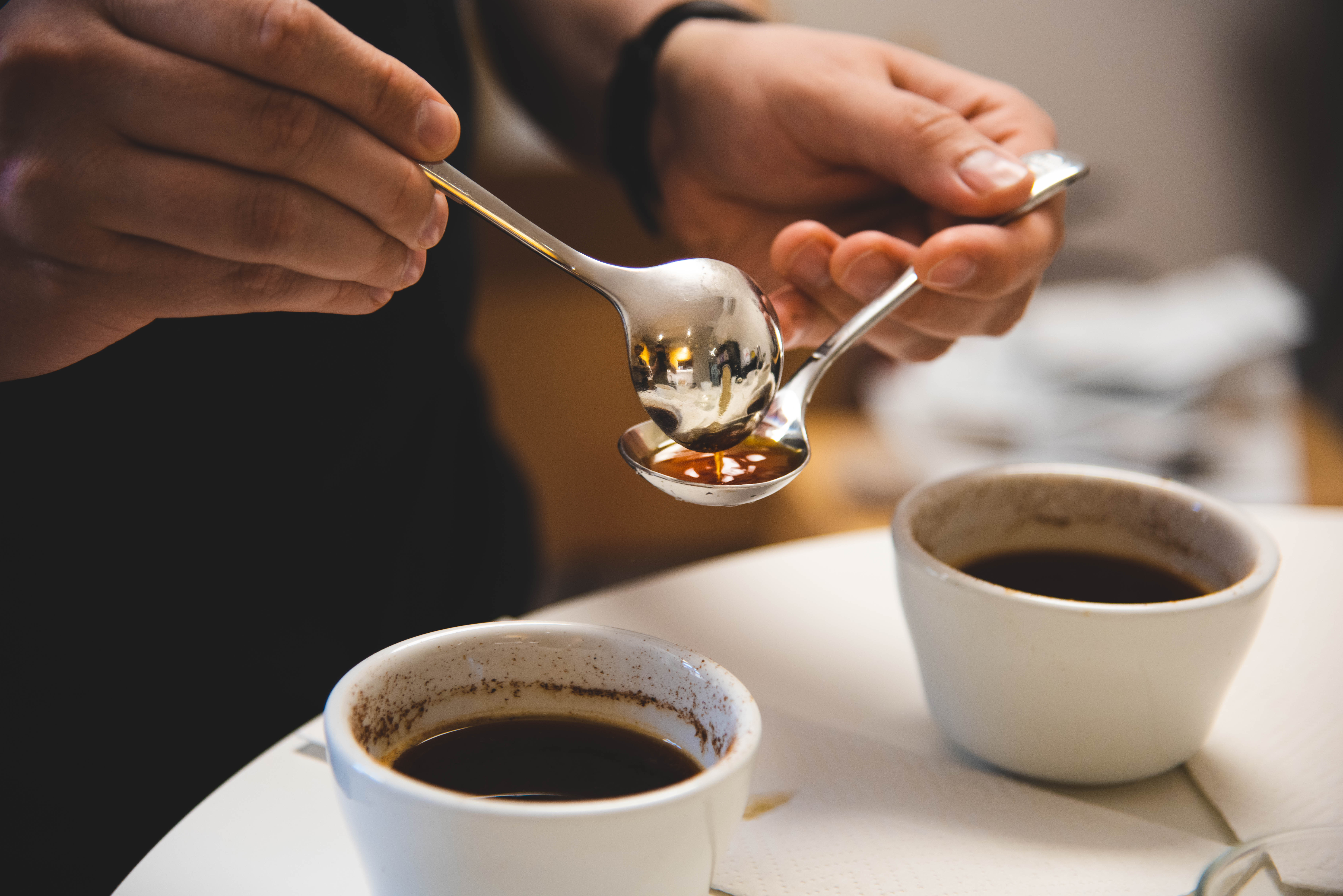 Coffee tasting or cupping — Coffee delivered home | www.slurp.coffee