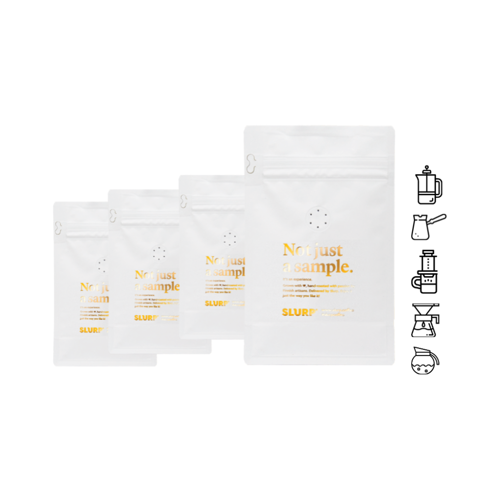 Test the SLURP coffee experience easily | Try SLURP flavours now!